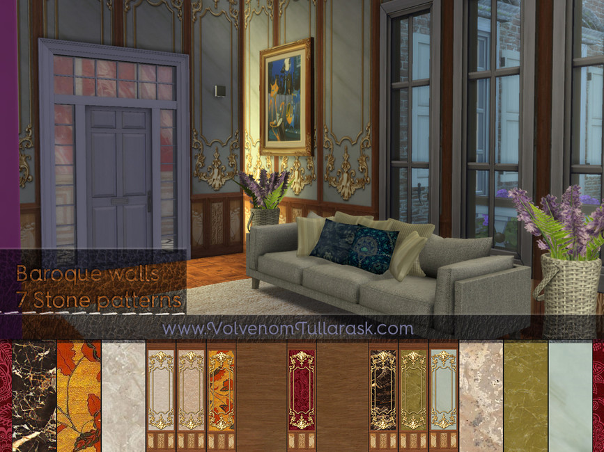 The Sims Resource - Wentworth Golden Walls part 1