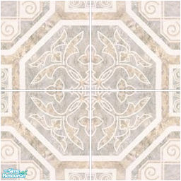 The Sims Resource | Octagon Linoleum - version 1