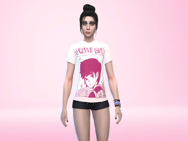 The Sims Resource | Pretty boy shirt
