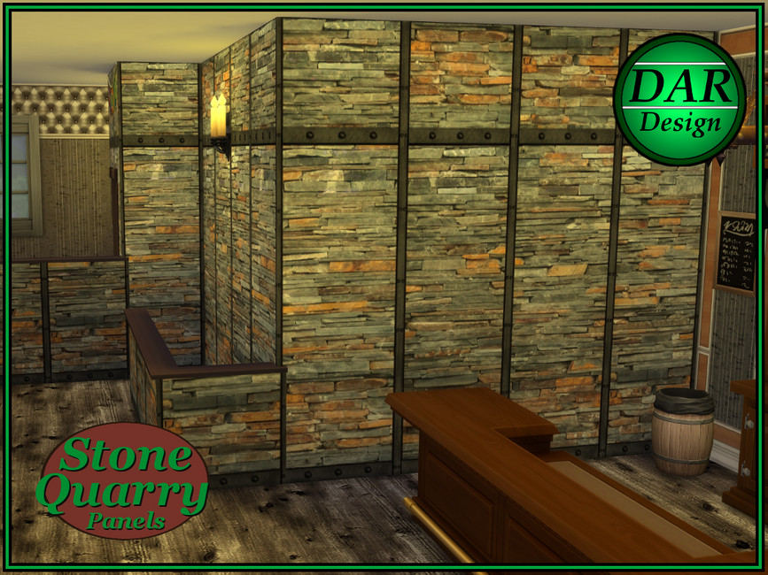 The Sims Resource - Stone Quarry Panels - 3