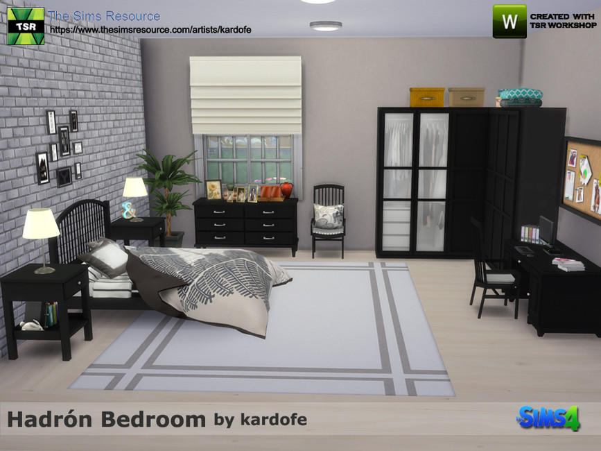 The Sims Resource - Ikea Inspired Bedroom