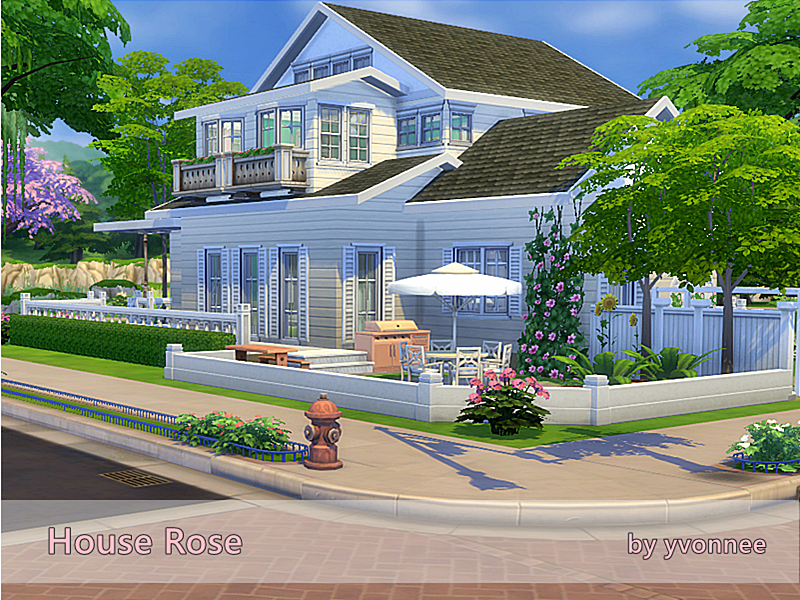 The Sims Resource | House Rose