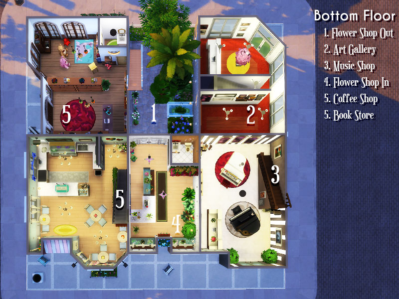 The Sims Resource | Sidewalk Shopping