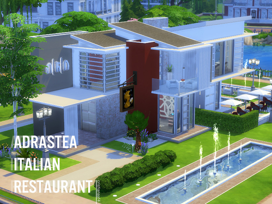 The Sims Resource - Adrastea Italian Restaurant