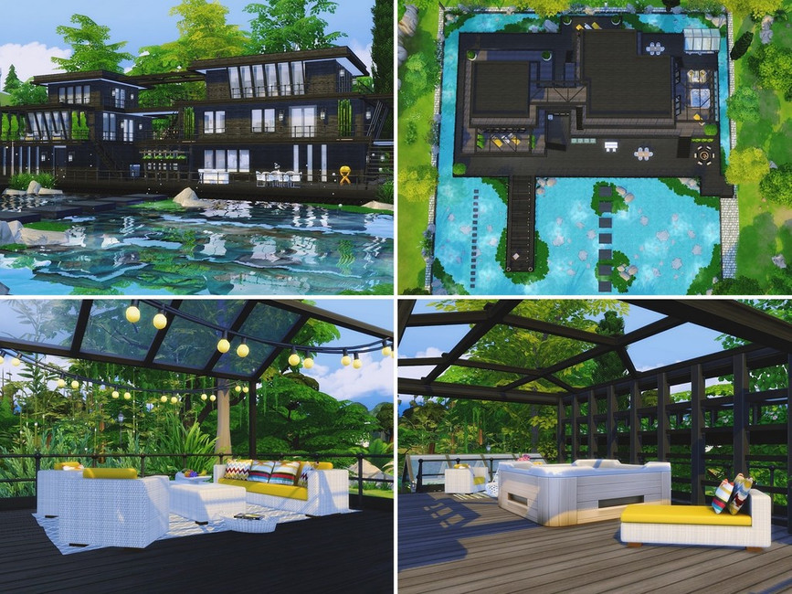 The Sims Resource - Modern Lake House