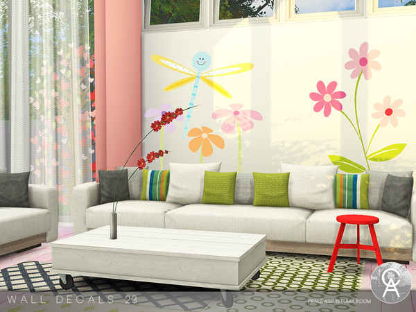 The Sims Resource | Wall Decals 23