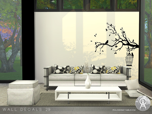 The Sims Resource | Wall Decals 29