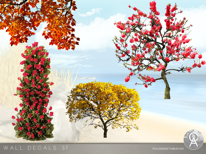 The Sims Resource - Wall Decals 37