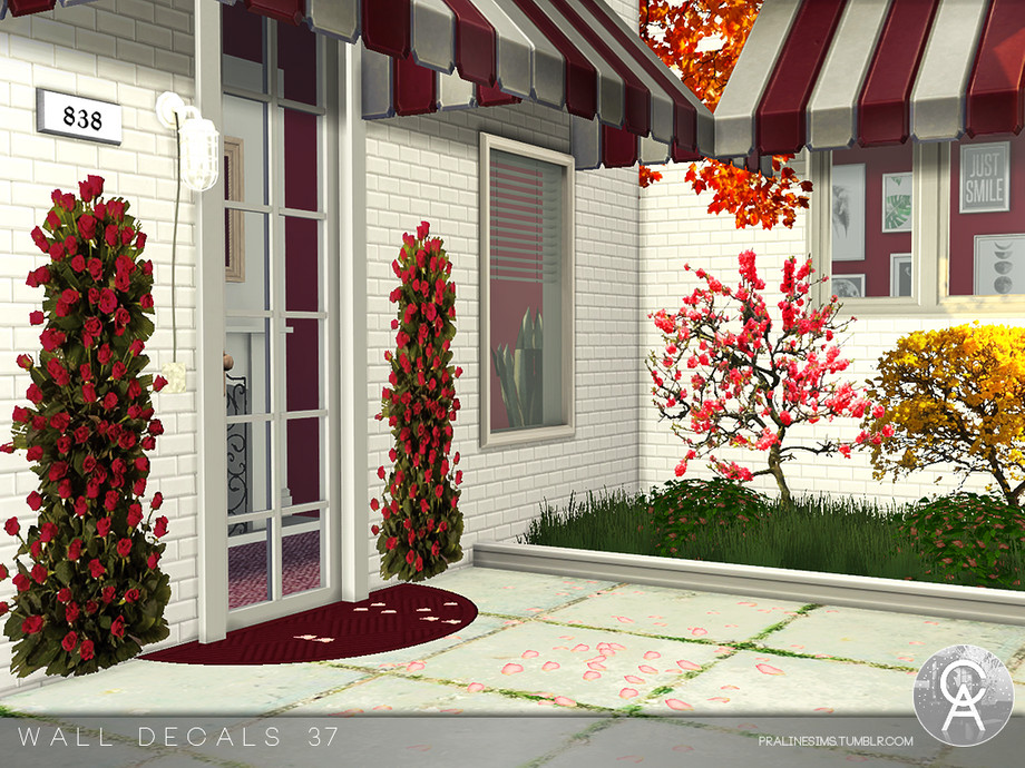 The Sims Resource | Wall Decals 37
