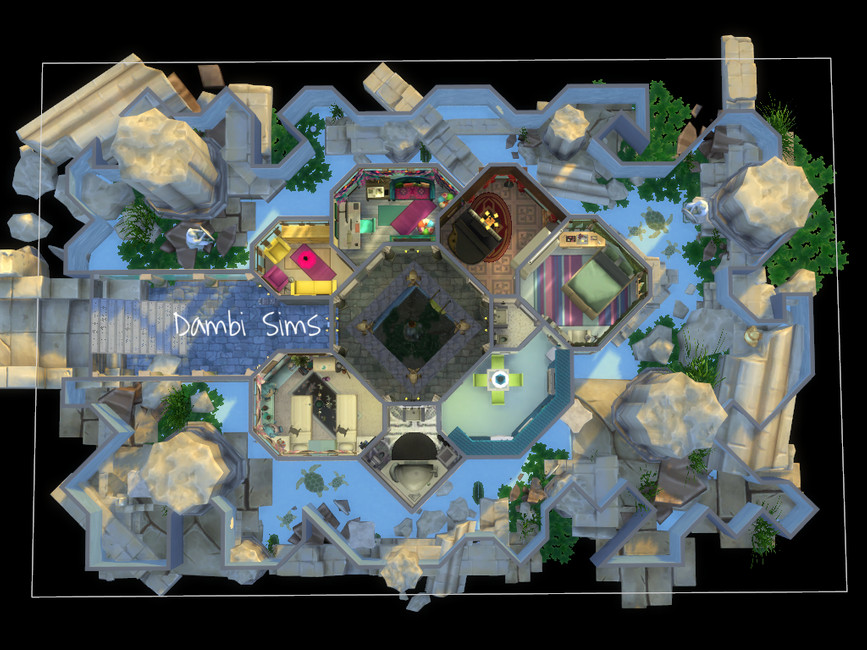 The Sims Resource - Atlantis Underwater House