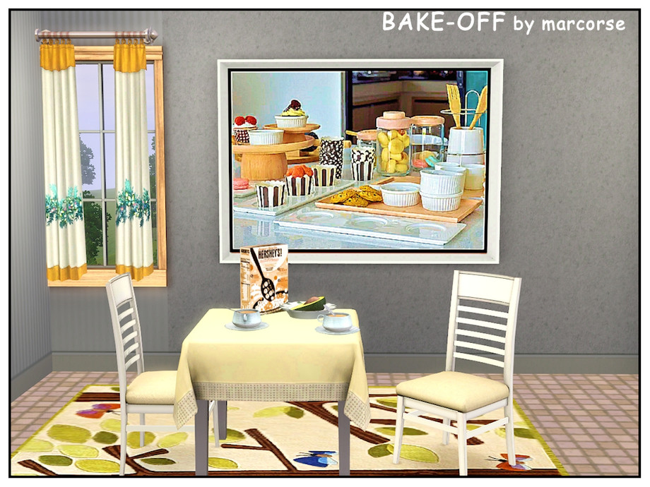 The Sims Resource | Bake-Off_marcorse