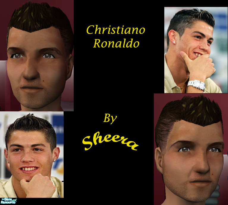 The Sims Resource | Cristiano Ronaldo