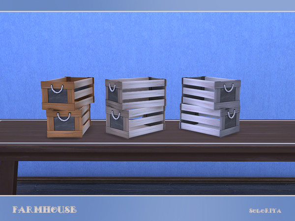 The Sims Resource | Farmhouse Crates