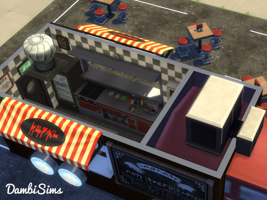 The Sims Resource - Food Truck Restaurant