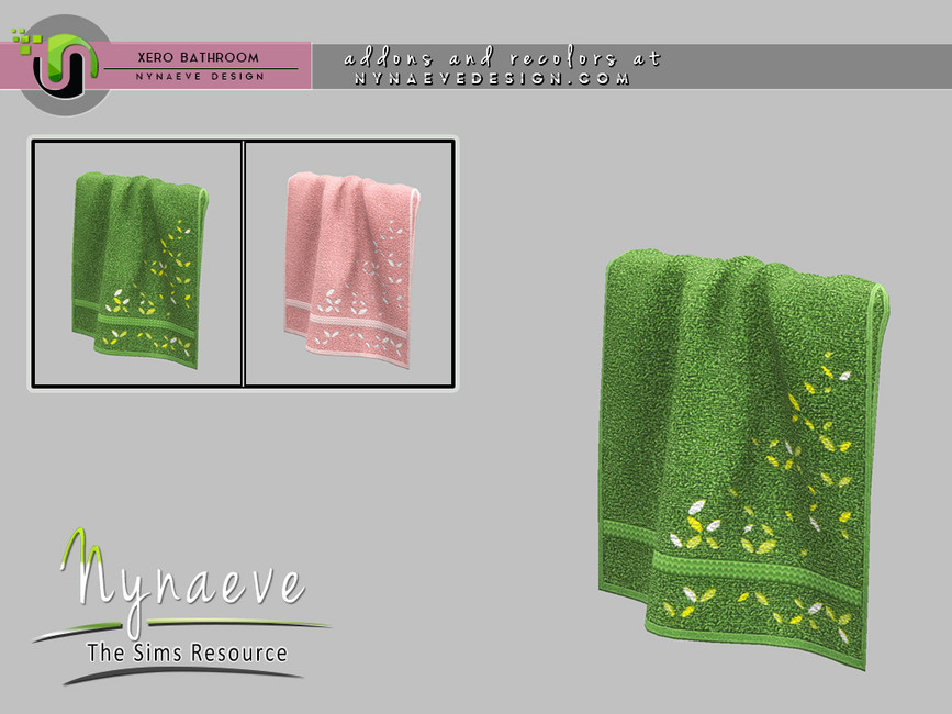 The Sims Resource - Xero Bathtub Towel