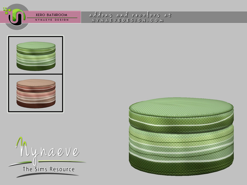The Sims Resource - Xero Ottoman