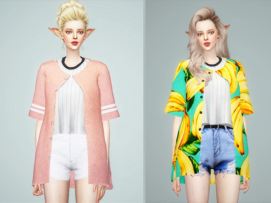 The Sims Resource | F Momo Top