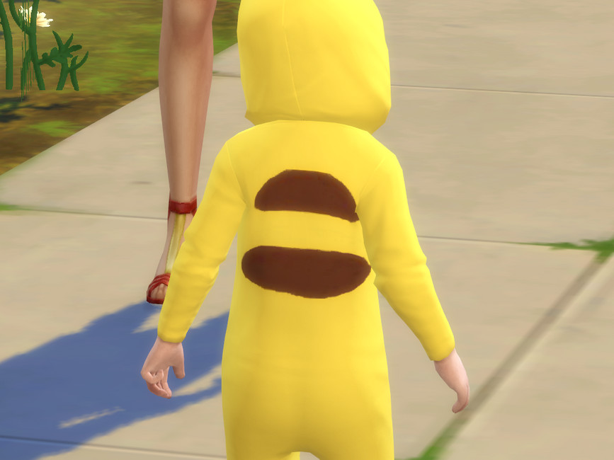 The Sims Resource - Pikachu for toddlers