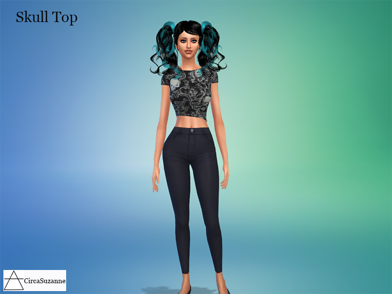 The Sims Resource | Skull Top