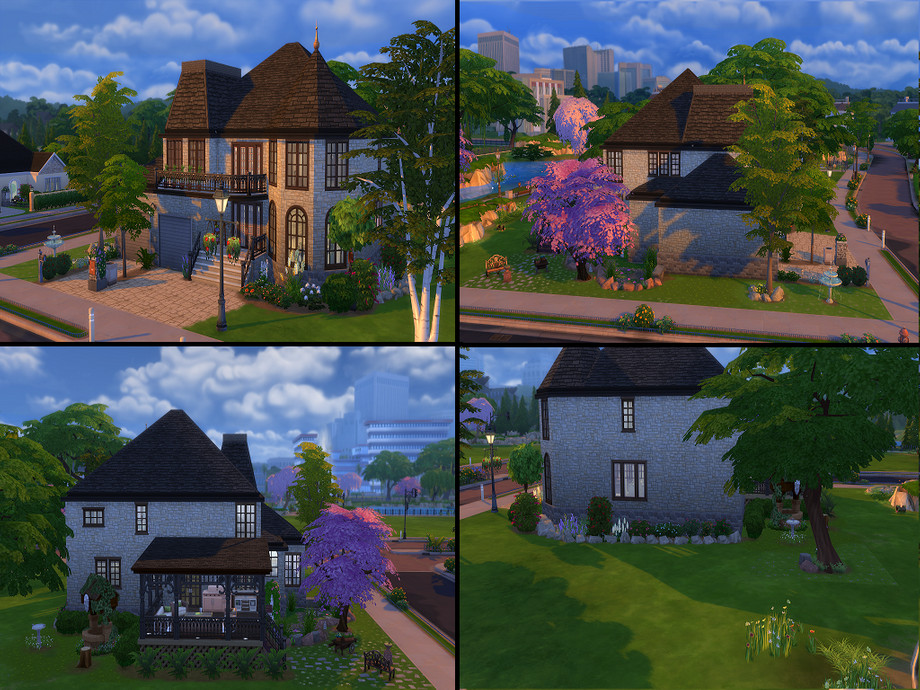 The Sims Resource | Manor Style Cottage