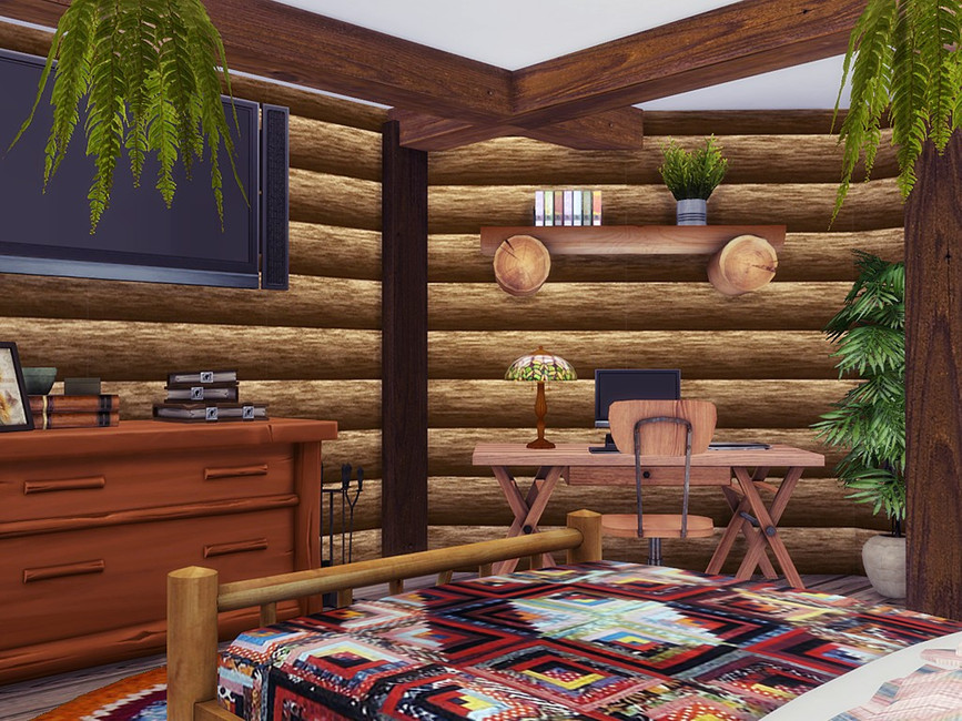 The Sims Resource - Wooden Cabin