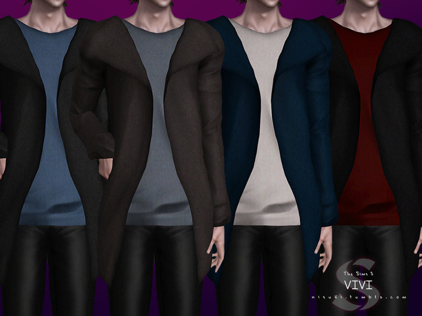 The Sims Resource - Vivi male coat