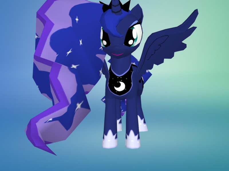 The Sims Resource | MLP Costume Princess Luna