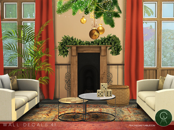 The Sims Resource | Wall Decals 41