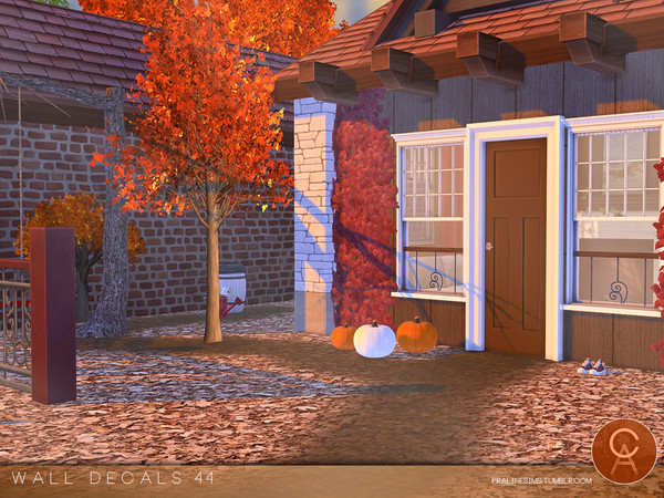 The Sims Resource | Wall Decals 44