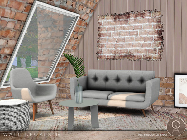 The Sims Resource | Wall Decals 49