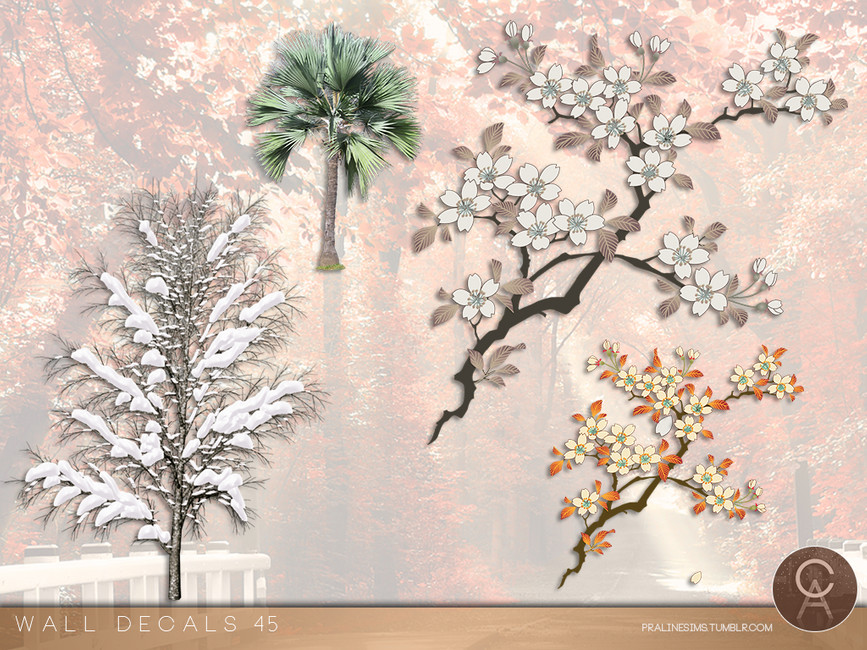 The Sims Resource - Wall Decals 45