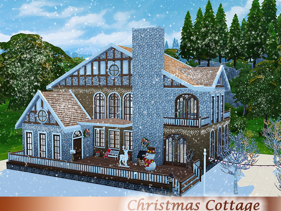 The Sims Resource | Christmas Cottage