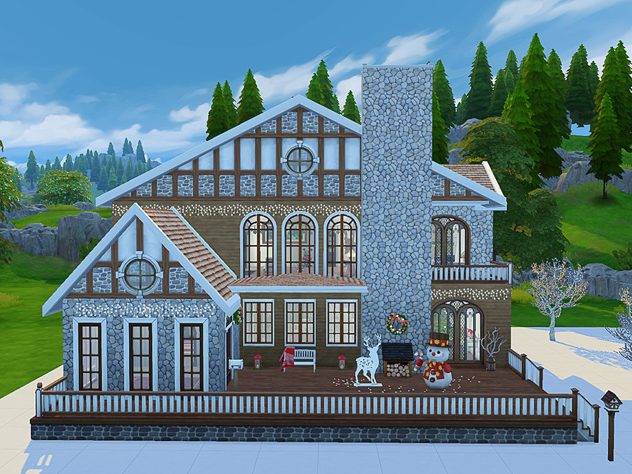 The Sims Resource | Christmas Cottage