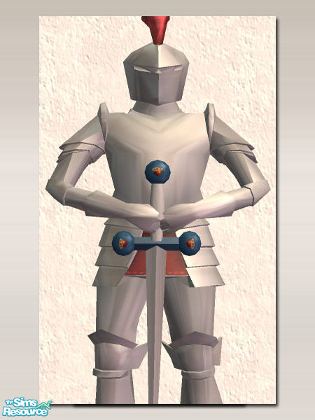 The Sims Resource | Knight Sculpture - Sword 01