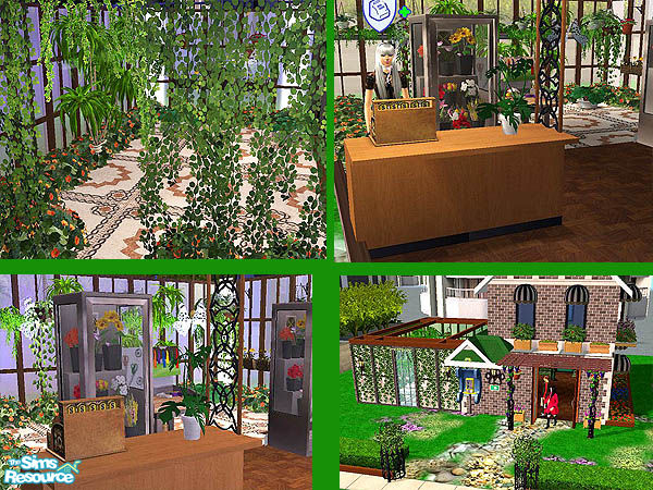 The Sims Resource | Flower shop