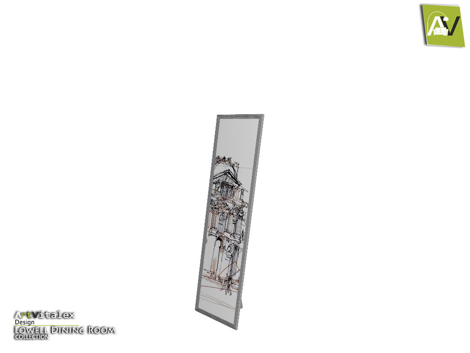 The Sims Resource | Lowell Stand Picture Frame