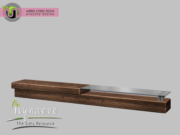 The Sims Resource | Amber TV Stand