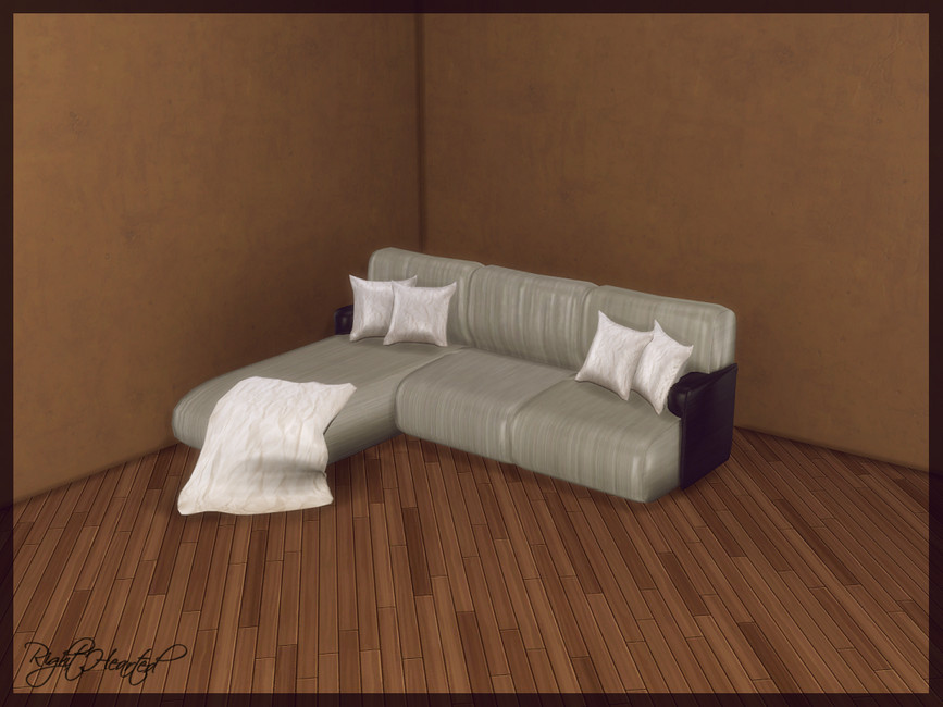 The Sims Resource - Griffith Sectional Couch set