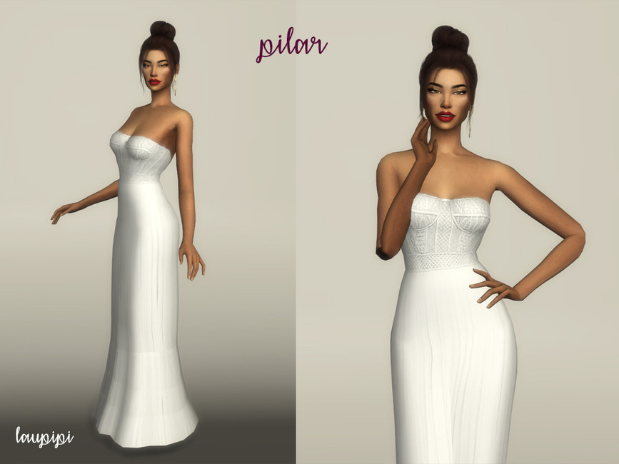 The Sims Resource - Pilar Dress