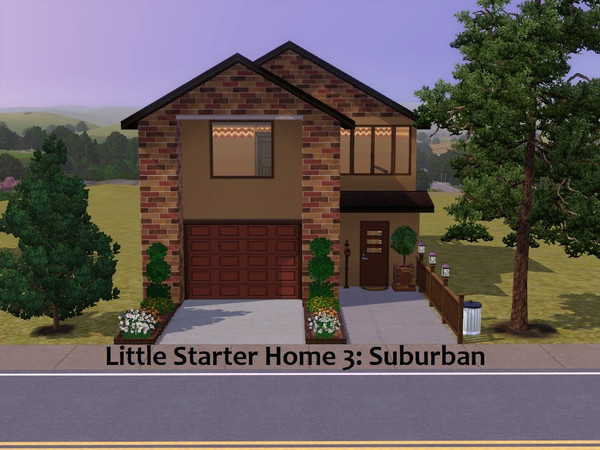 The Sims Resource | Little Starter Home 3 Suburban