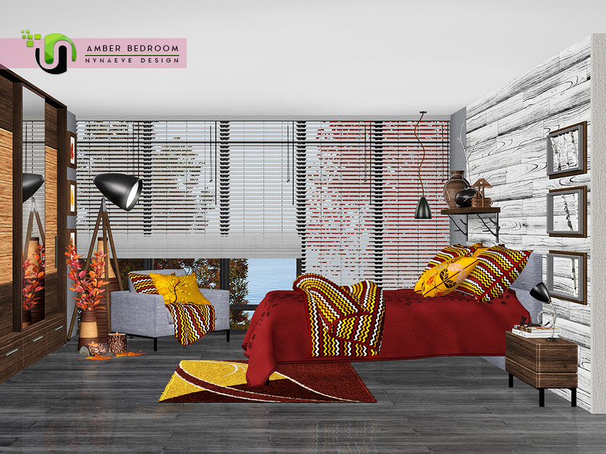The Sims Resource - Amber Bedroom