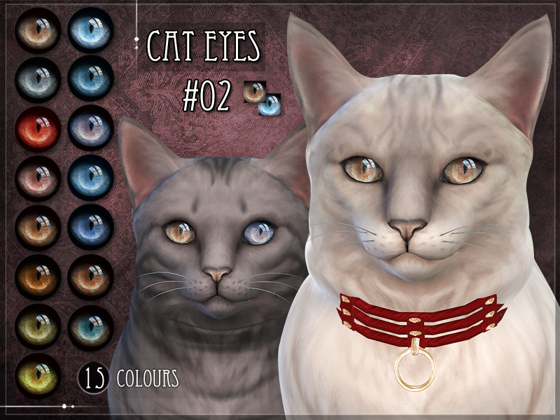 The Sims Resource - Cat Eyes #02 - Secondary eye colour
