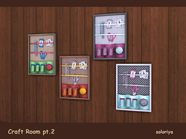 The Sims Resource | Craft Room, pt2. Sewing Supplies
