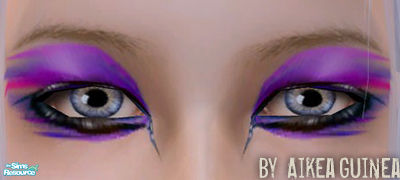 The Sims Resource - Cassandra - Bold Eyeshadow - Vivacious