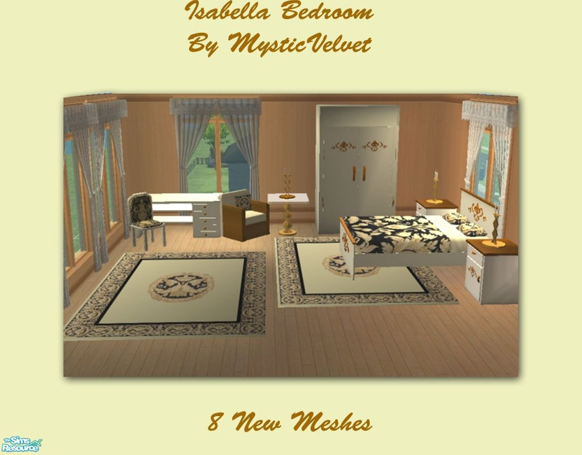 The Sims Resource - Isabella Bedroom