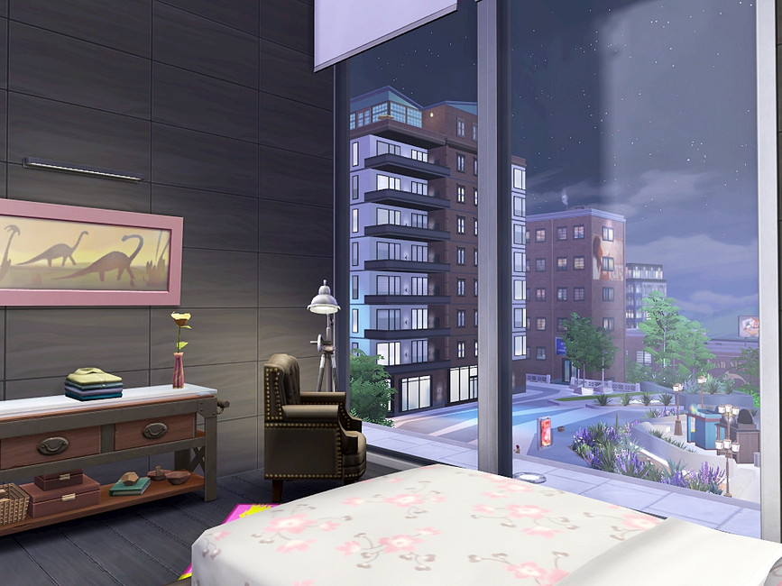 The Sims Resource - High-rise apartment on the ground