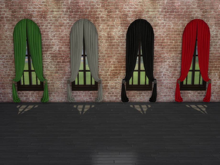 The Sims Resource | Droopy Drapes Recolor