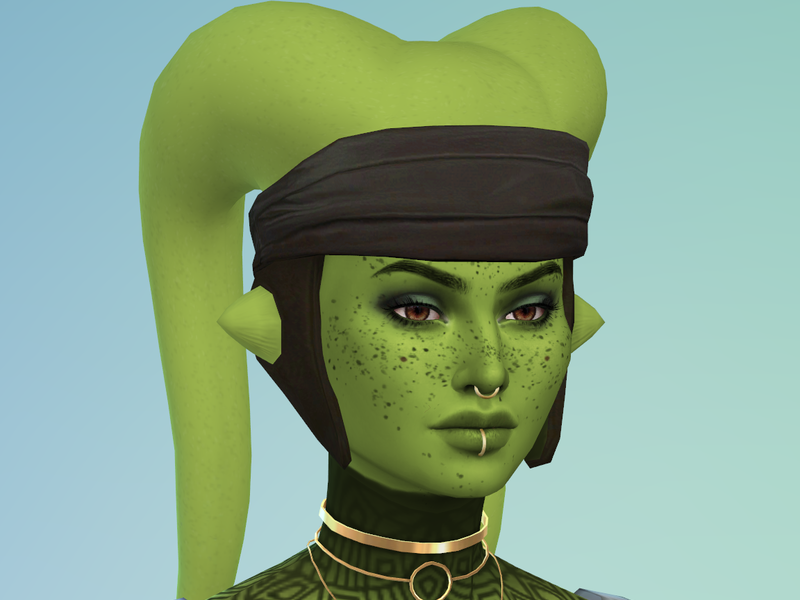 The Sims Resource | Twi'lek Lekku v1