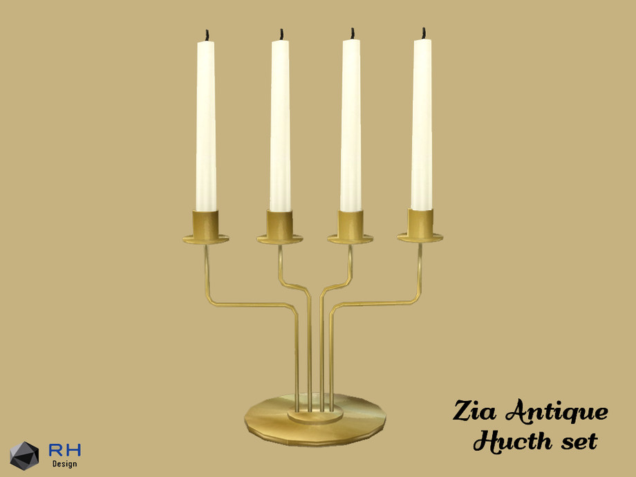 The Sims Resource | Zia Golden Candelabra