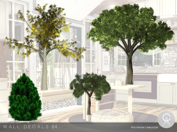 The Sims Resource | Wall Decals 84